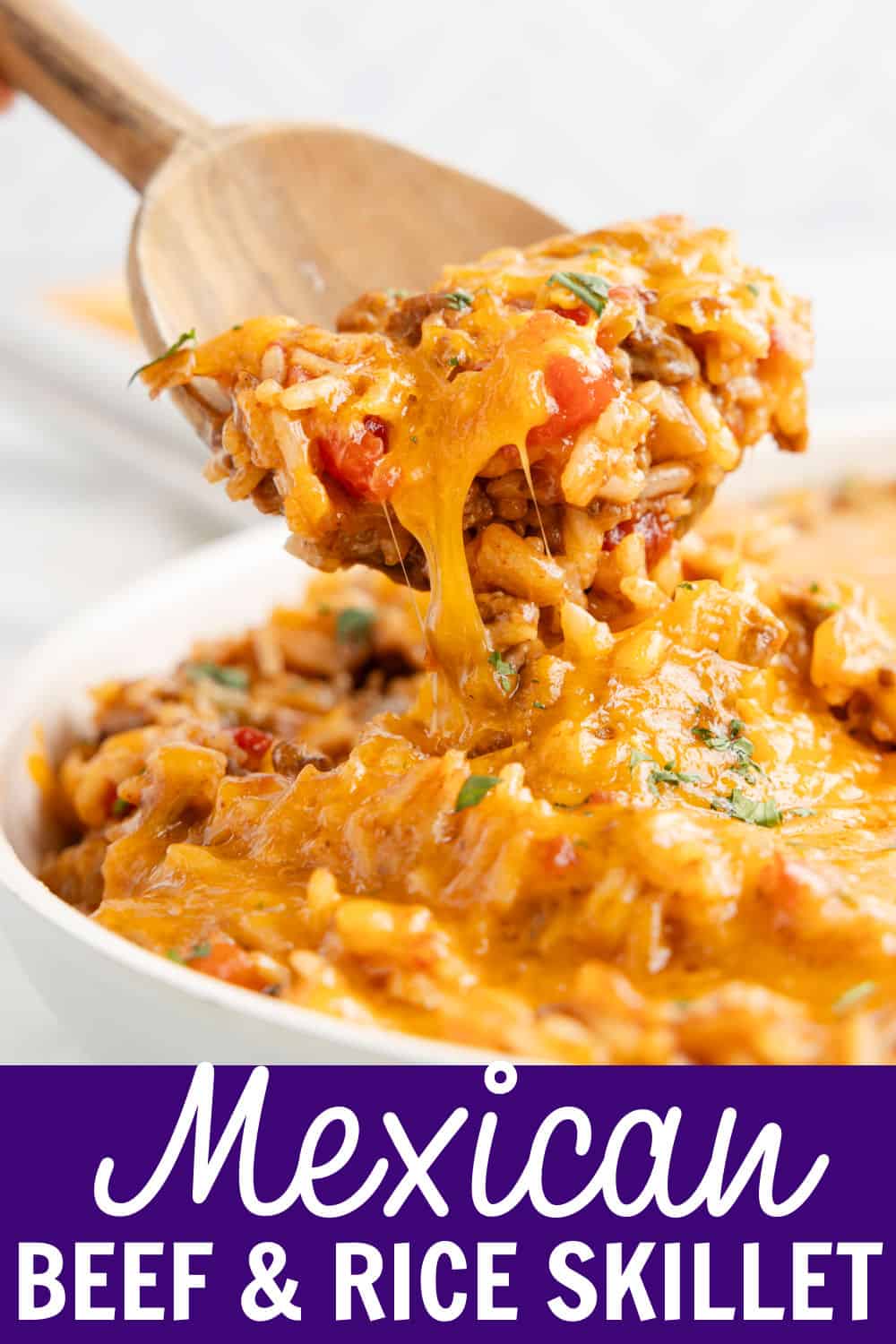 Mexican Beef and Rice Skillet - Belle of the Kitchen