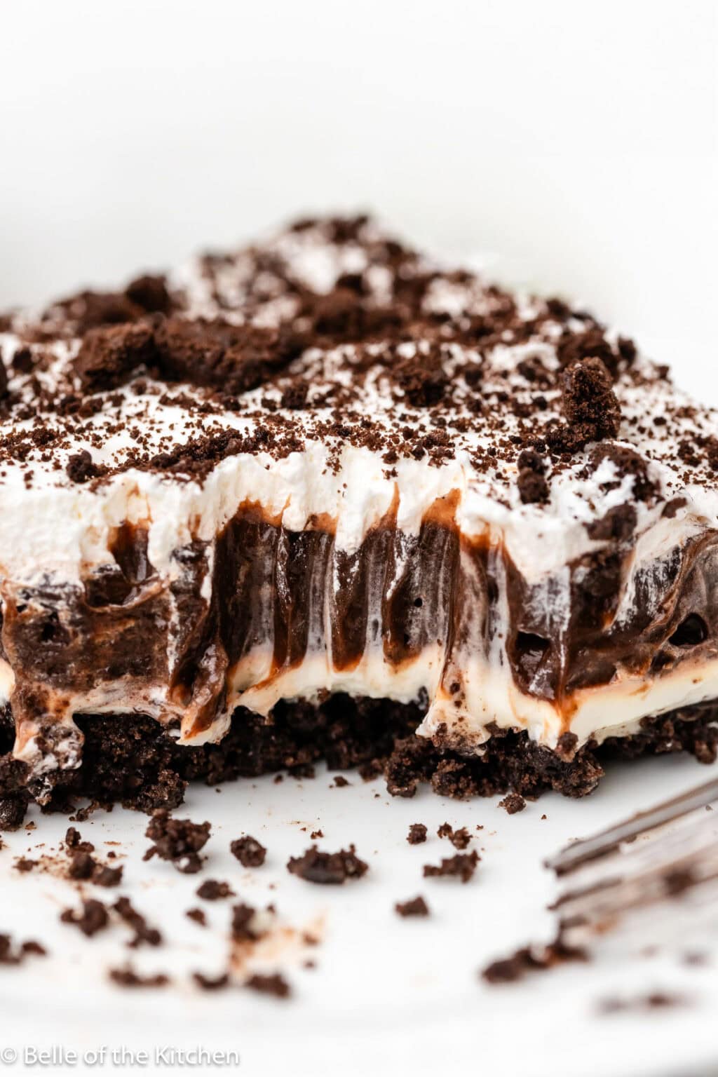 Easy No Bake Oreo Dessert Recipe - Belle of the Kitchen