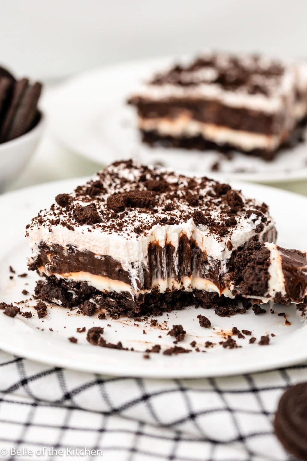 Easy No Bake Oreo Dessert Recipe - Belle of the Kitchen