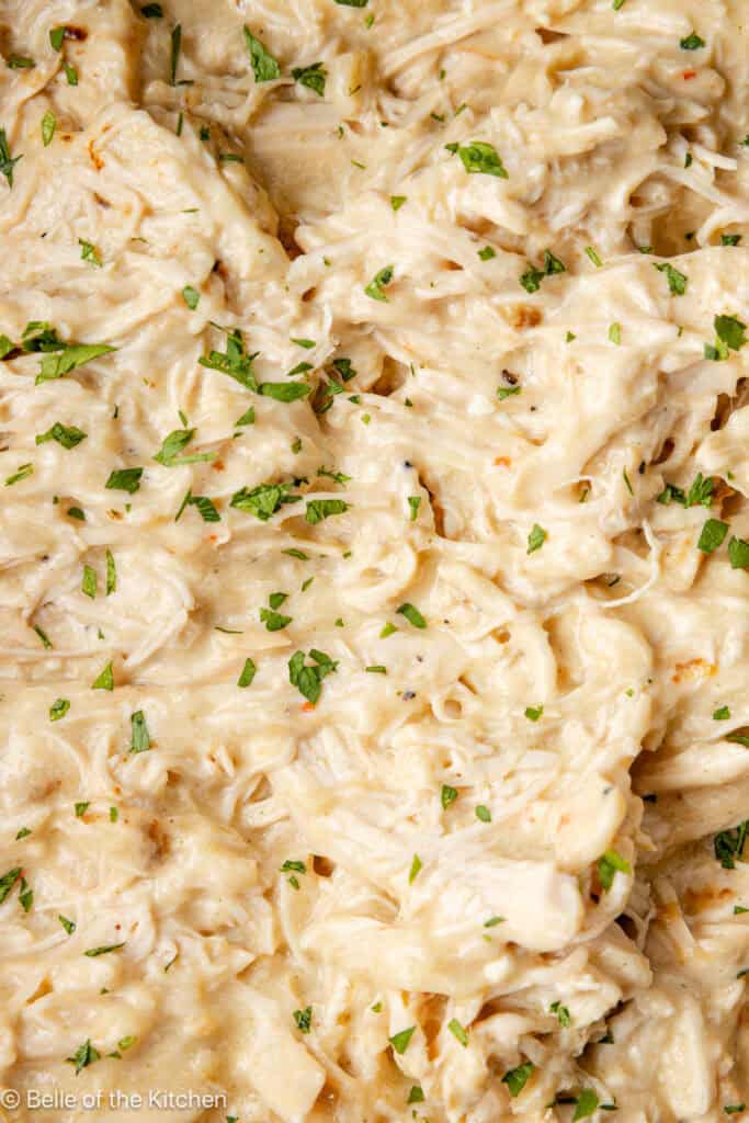 Easy Crockpot Angel Chicken Recipe - Belle of the Kitchen