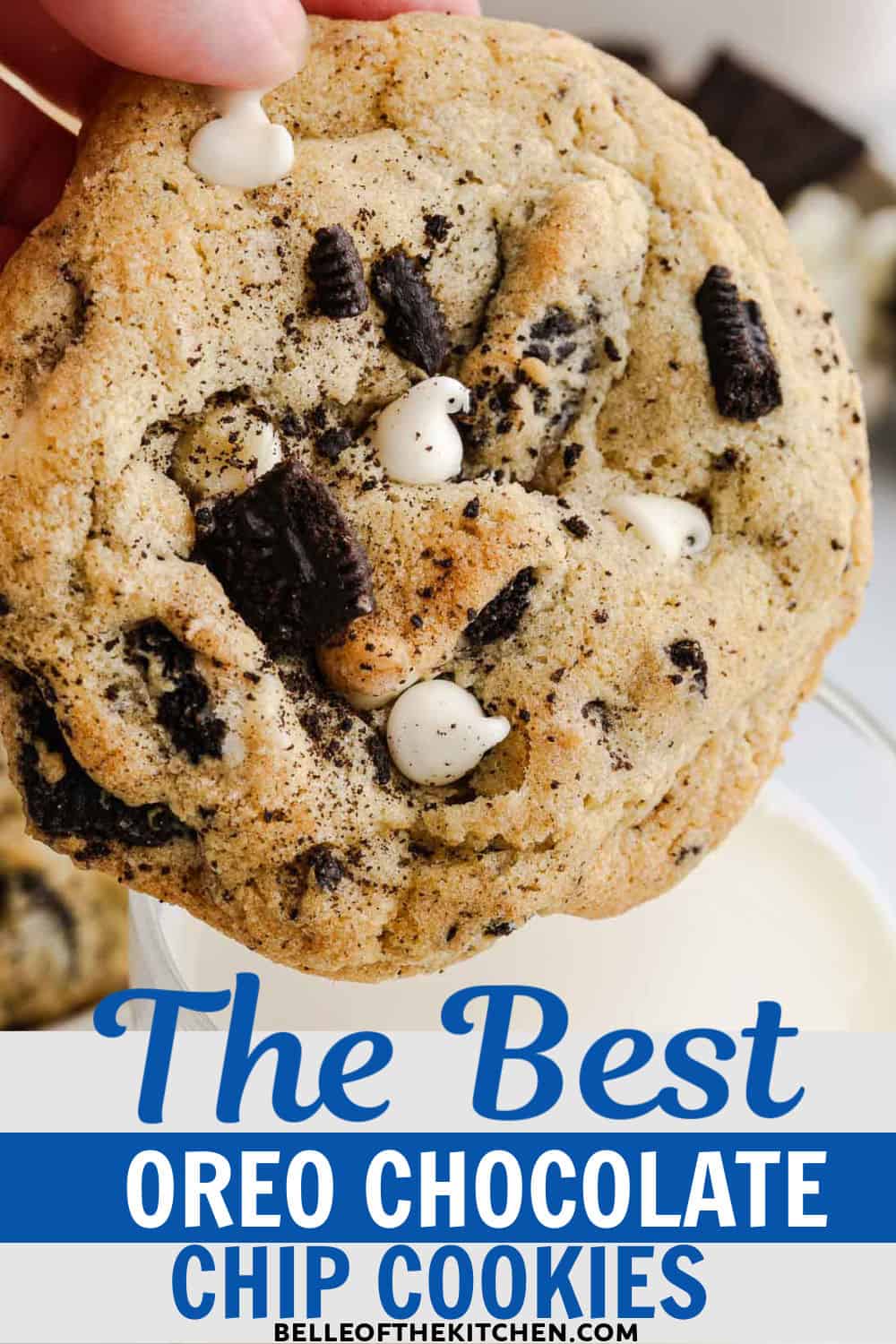 Oreo Chocolate Chip Cookies - Belle of the Kitchen