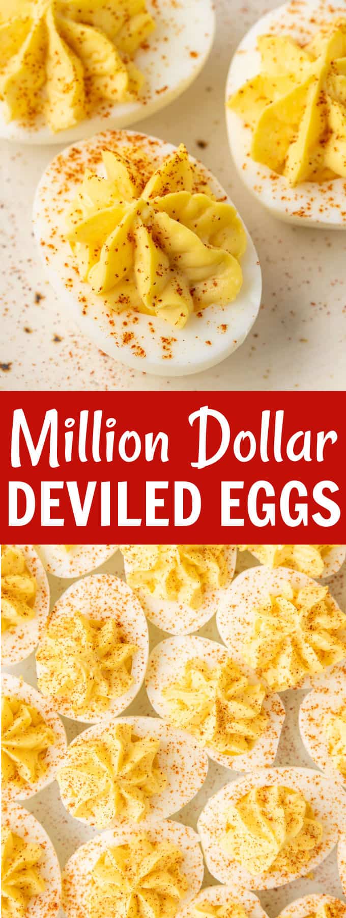 Million Dollar Deviled Eggs - Belle of the Kitchen